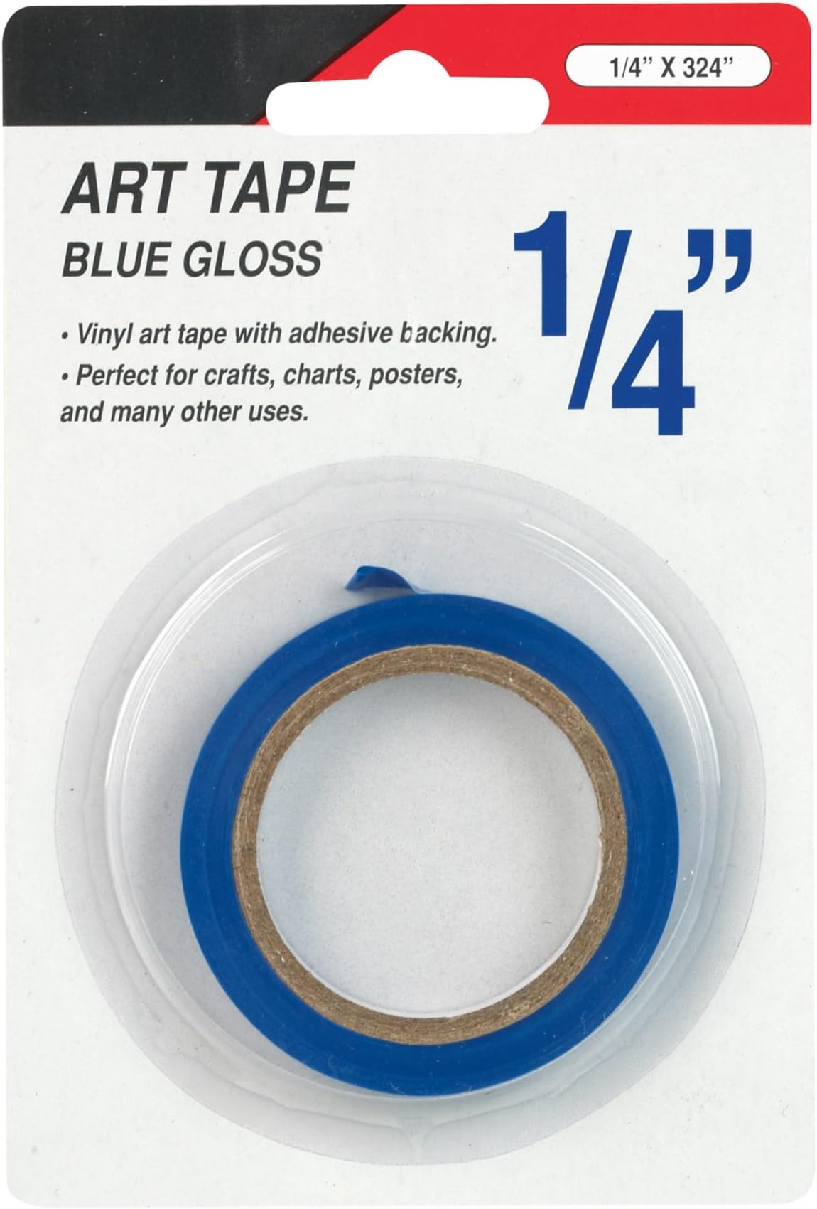 Amazon.com: CoscoProducts Cosco Art and Drafting Tape, Blue Gloss, 1/4 ...