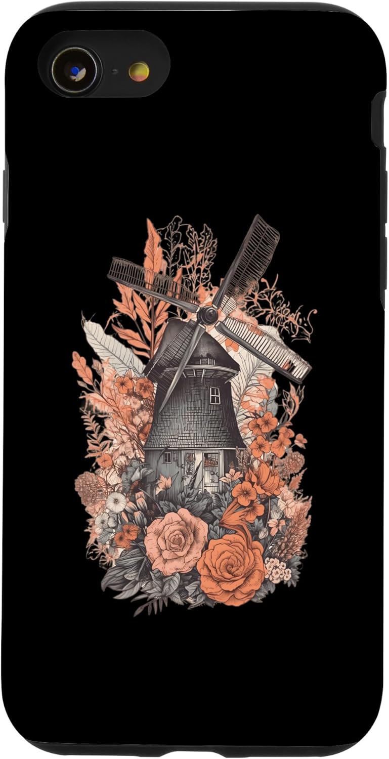 Amazon.com: iPhone SE (2020) / 7 / 8 Pastel Flowers Fairycore ...