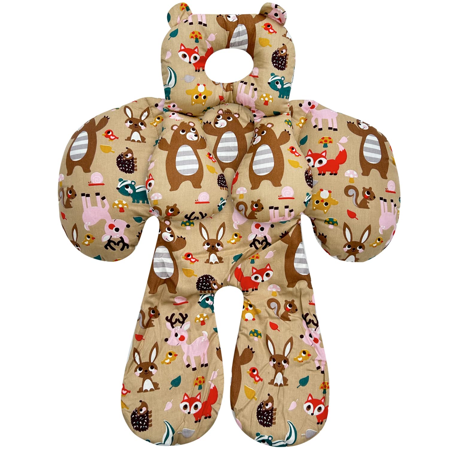 Amazon.com: Baby Head Neck Support for Newborn, Infant Car Seat Insert ...