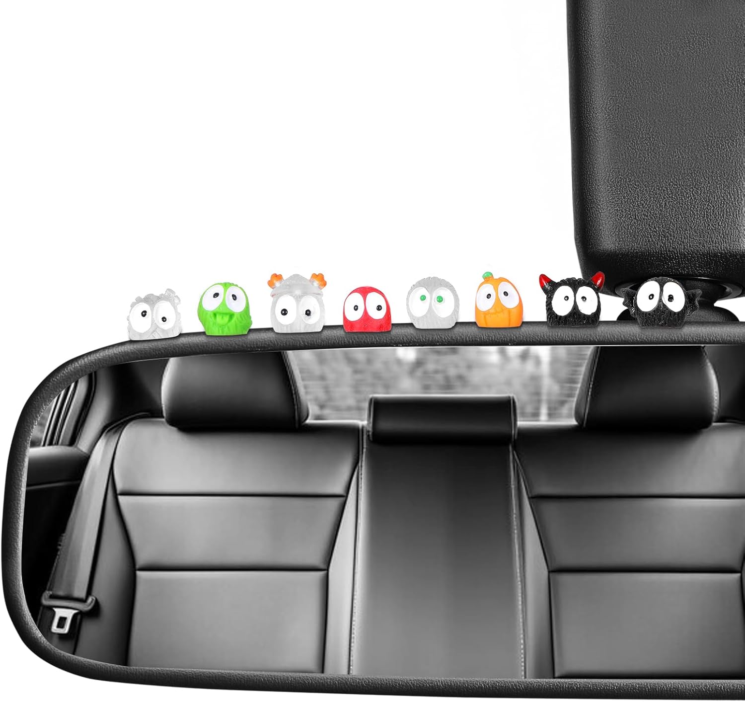 Amazon.com: Heclia 32 Pcs Cute Soot Sprites Car Decor Mini Cartoon ...