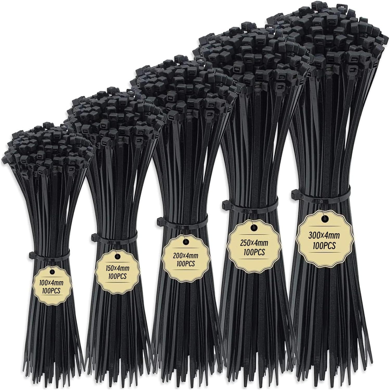 Cinchos de Plastico, 500 PCS Bridas para Cables para Electricidad ...