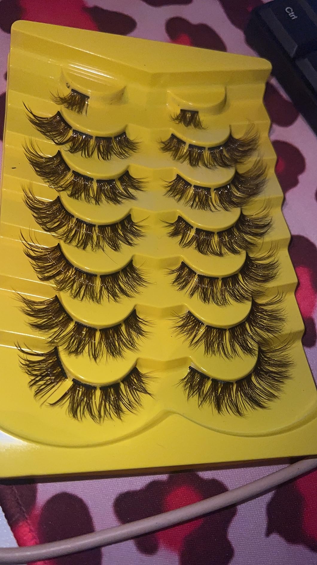 Amazon.com: Brown Lash Clusters Natural Looking 3D Wispy Brown Eyelash ...
