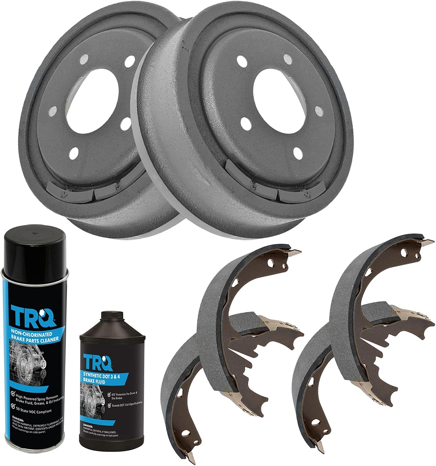 Amazon.com: Replacement Brake Drum and Shoe Kit - Rear - fits 1987-1996 ...