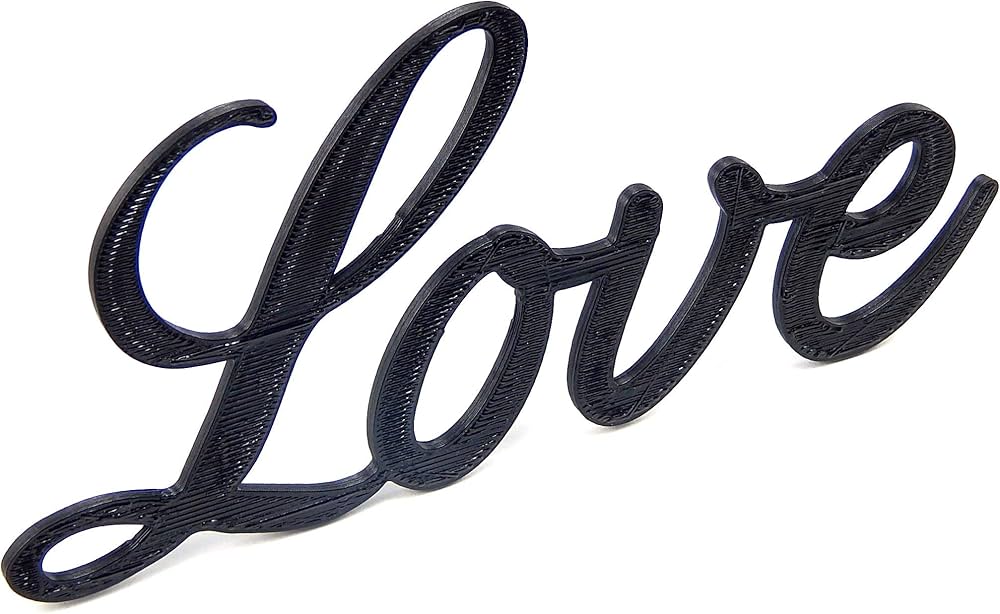 Word Love In Black Cursive Cursive Live Laugh Love ZanVos