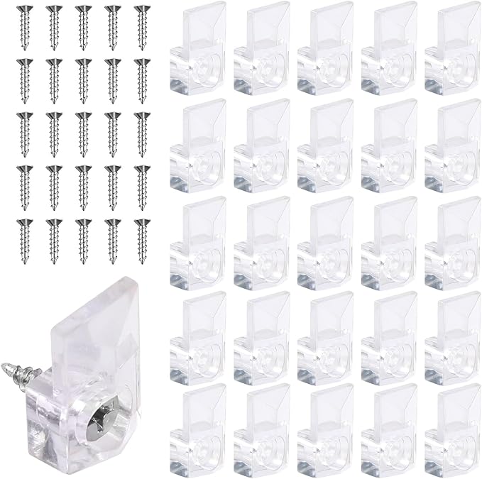 Amazon.com: 25Pcs Mirror Hangers for The Wall, Mirror Holder Clips ...