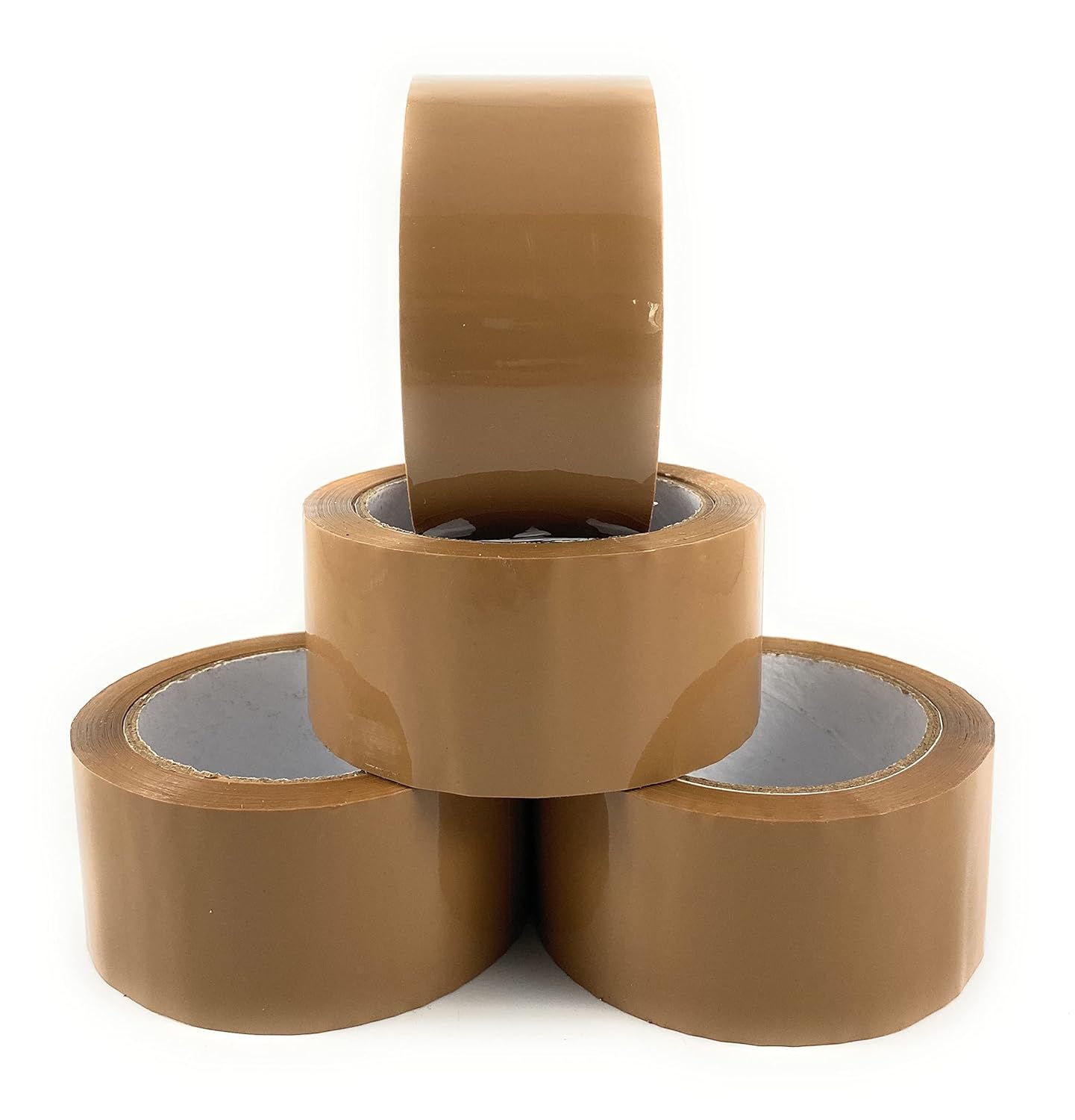 4 Rolls x 48mm x 66m Heavy Duty Extra Strong Brown Parcel Packaging Tape by CARTZ – Each 3inch ...