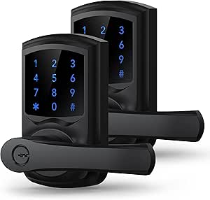 HIDALIFE Keyless Entry Door Lock, Keypad Door-Lock with Handle ...