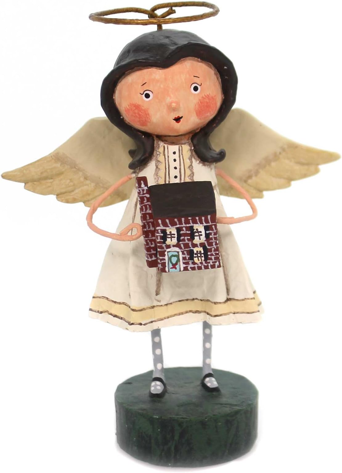 Amazon.com: Lori Mitchell ANGEL OF THE HOME Polyresin Christmas Family ...