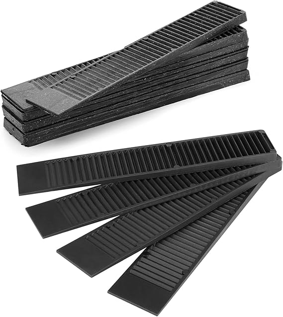Baoswi 12 Pack Composite Shims and Leveling Wedges for Furniture ...