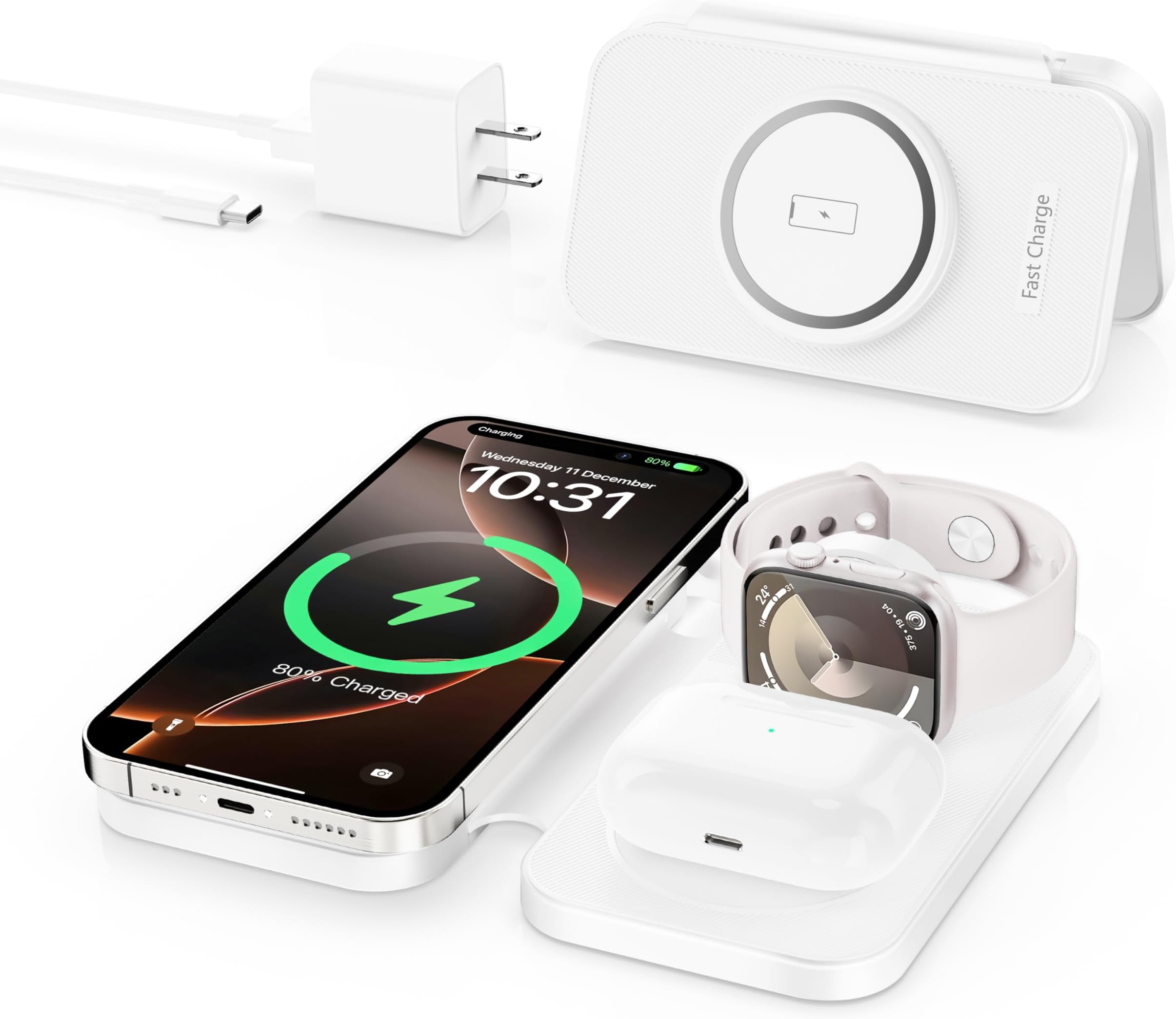 Amazon.com: 2025 Traveling Portable Wireless Mag-Safe Fast Charging ...
