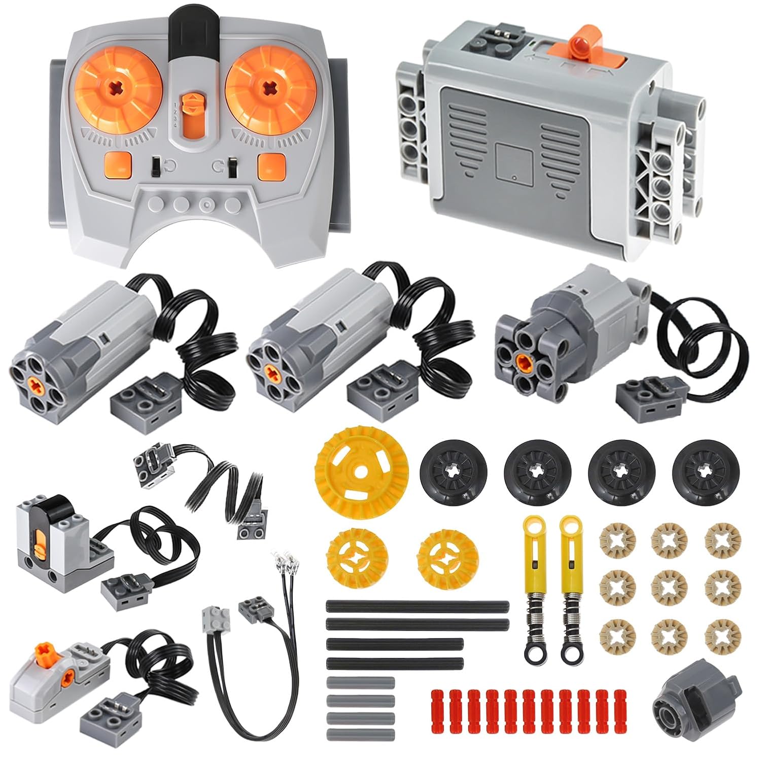 AUSEM 43pcs Technic-Motor-Potencia-Función Conjunto Compatible con las ...