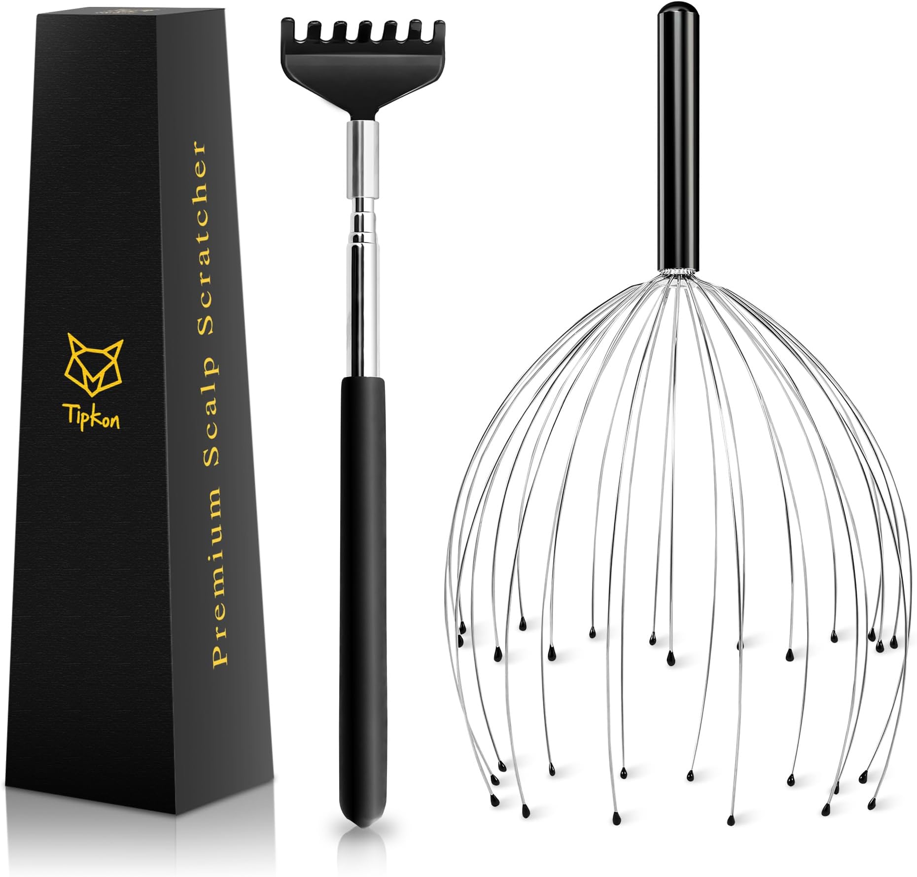 Amazon.com: Svjetiq Head Massager Back Scratcher, 20 Fingers Head ...
