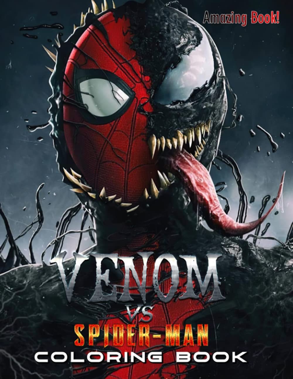 Buy Amazing Book Spider man Vs Venom Coloring Book Enjoy Awesome buy-amazing-book-spider-man-vs-venom-coloring-book-enjoy-awesome