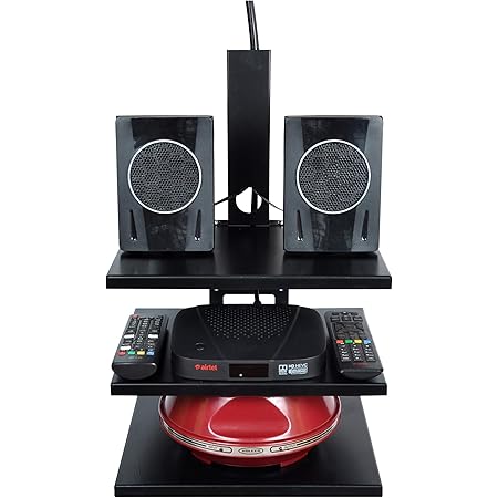 Buy R.O.H.C Pack of 2 Set Top Box/DTH Stand - Wall Mount Stand/WiFi ...