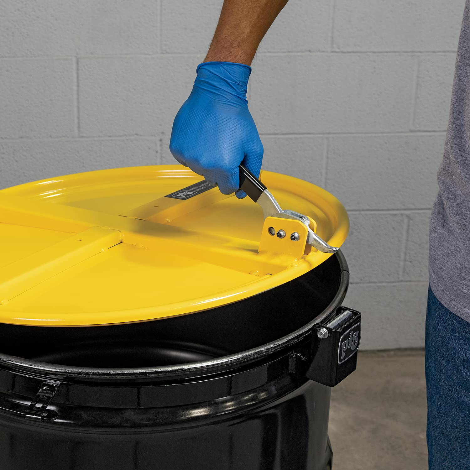 55 Gallon Drum Lid Rings Food Grade Buckets With Lids PIG Bolt Ring