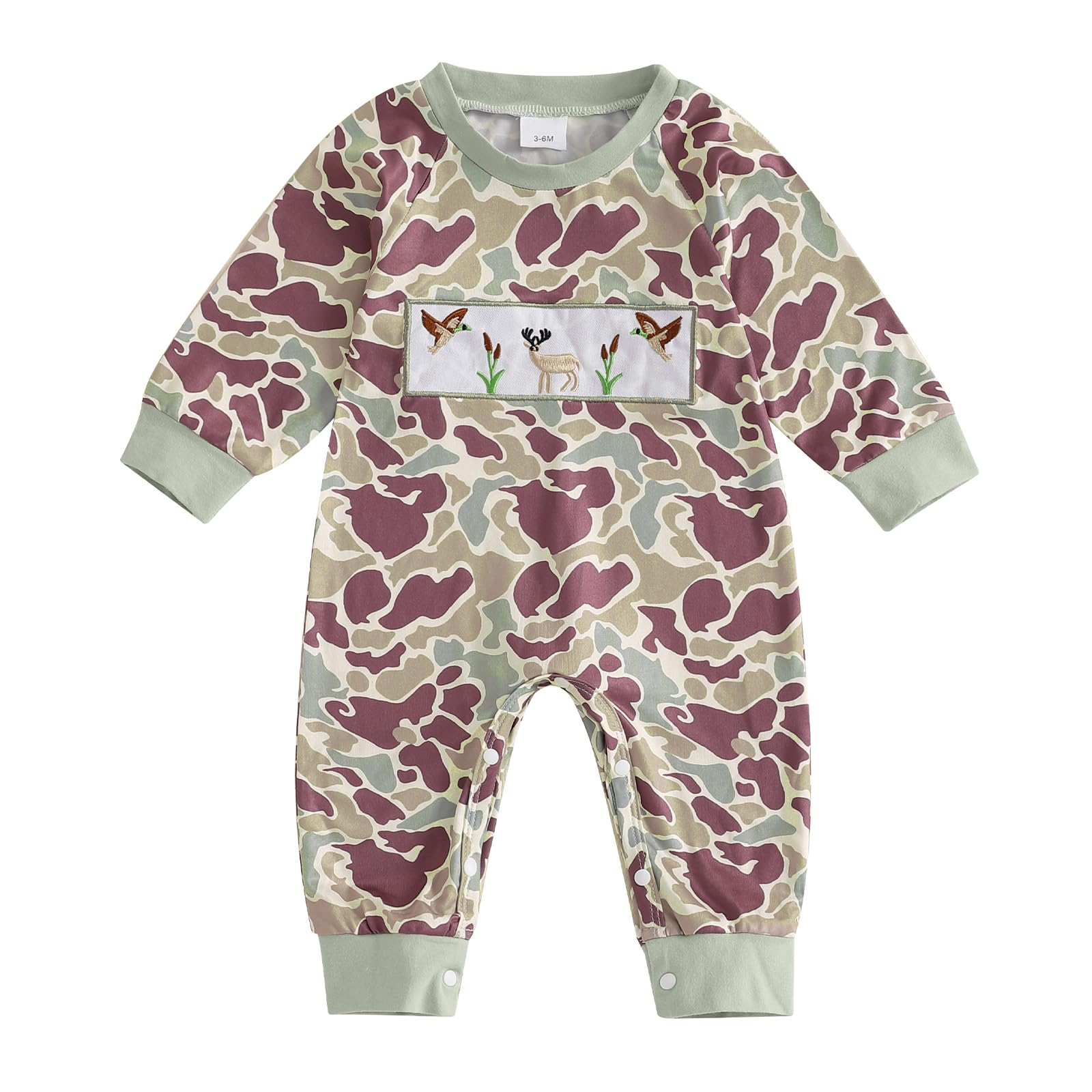 Amazon.com: Pudcoco Duck Hunting Baby Clothes Infant Baby Boys Girls ...