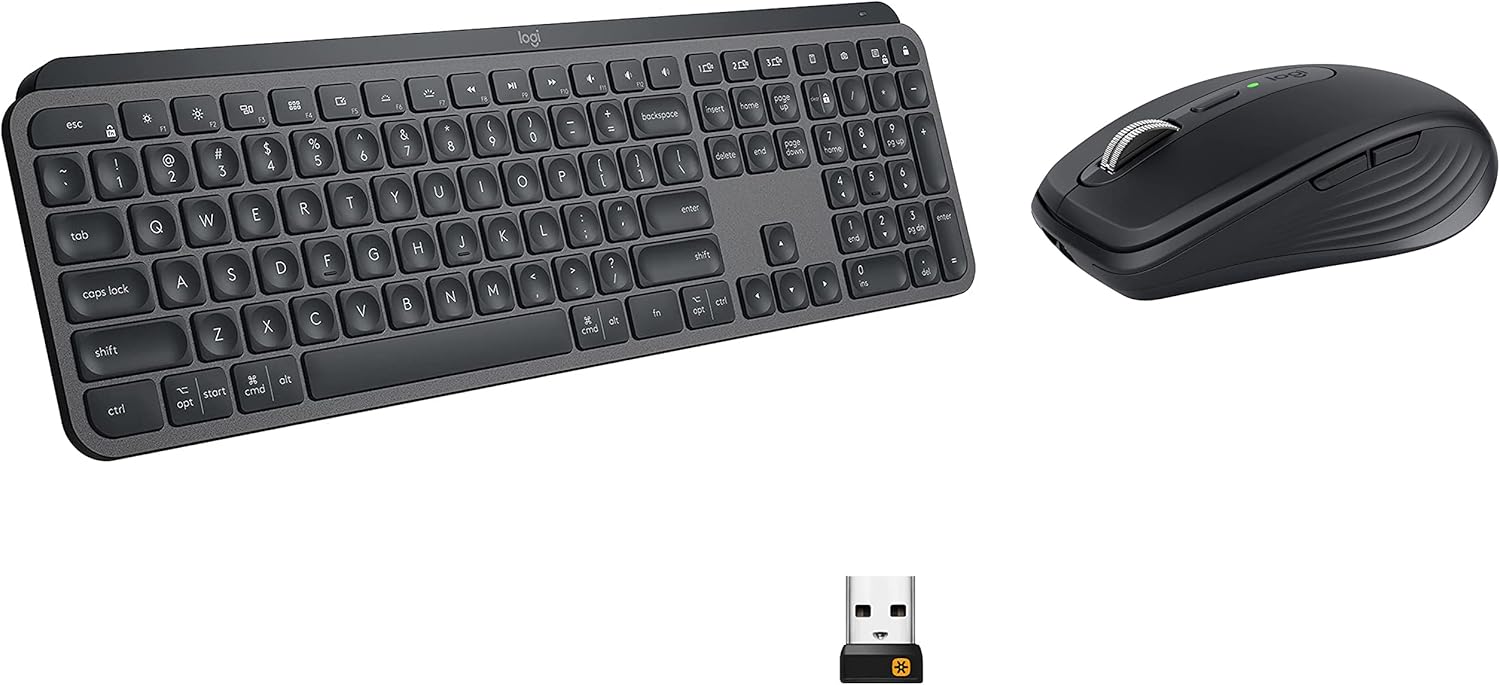 Logitech MX Anywhere 3 Wireless Mouse, Graphite Logitech 920-009418 MX ...