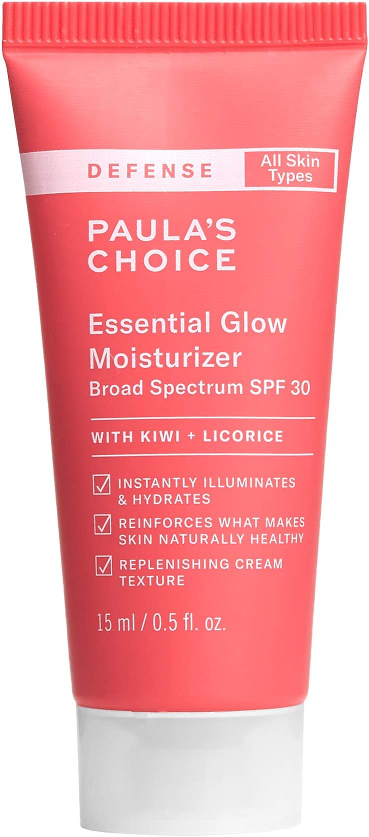 Amazon.com: Paula's Choice-DEFENSE Essential Glow Moisturizer with SPF 30, Vitamin C & E ...
