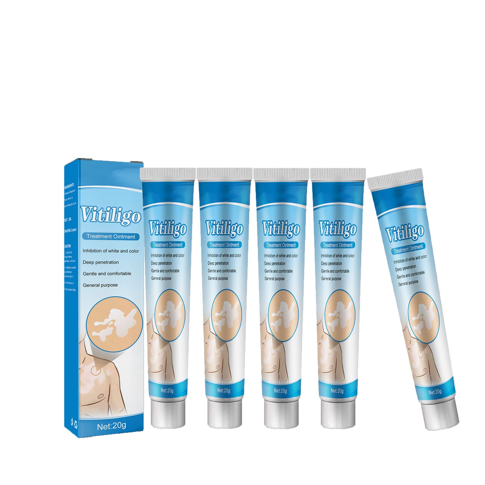 Krim Rawatan Vitiligo Medix 20g White Spot Cream Vitiligo Cream ...