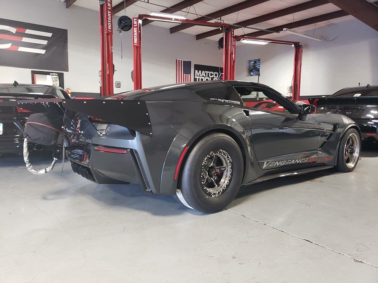 C7 Corvette Drag Car