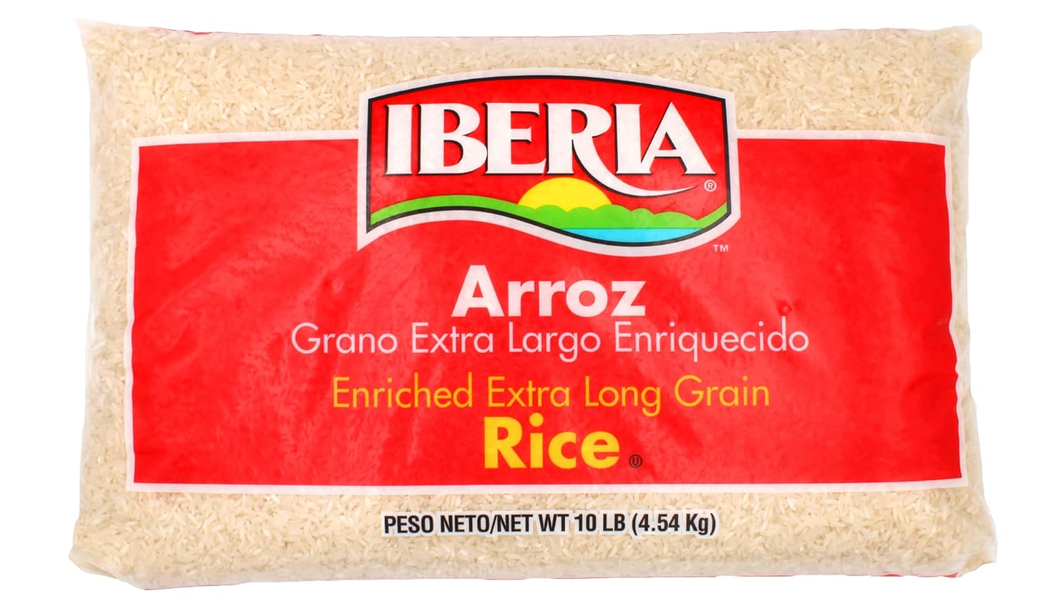 Amazon.com : Iberia Enriched Extra Long Grain Rice 10 Lb : White Rice ...