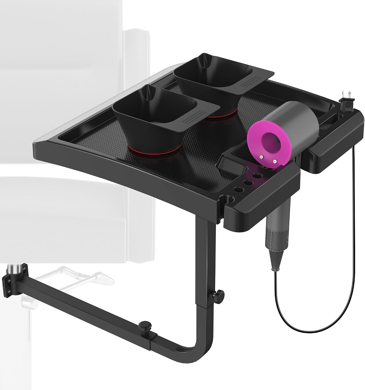 Amazon.com: TASALON Salon Tray Attached to Chair - 360° Rotating ...