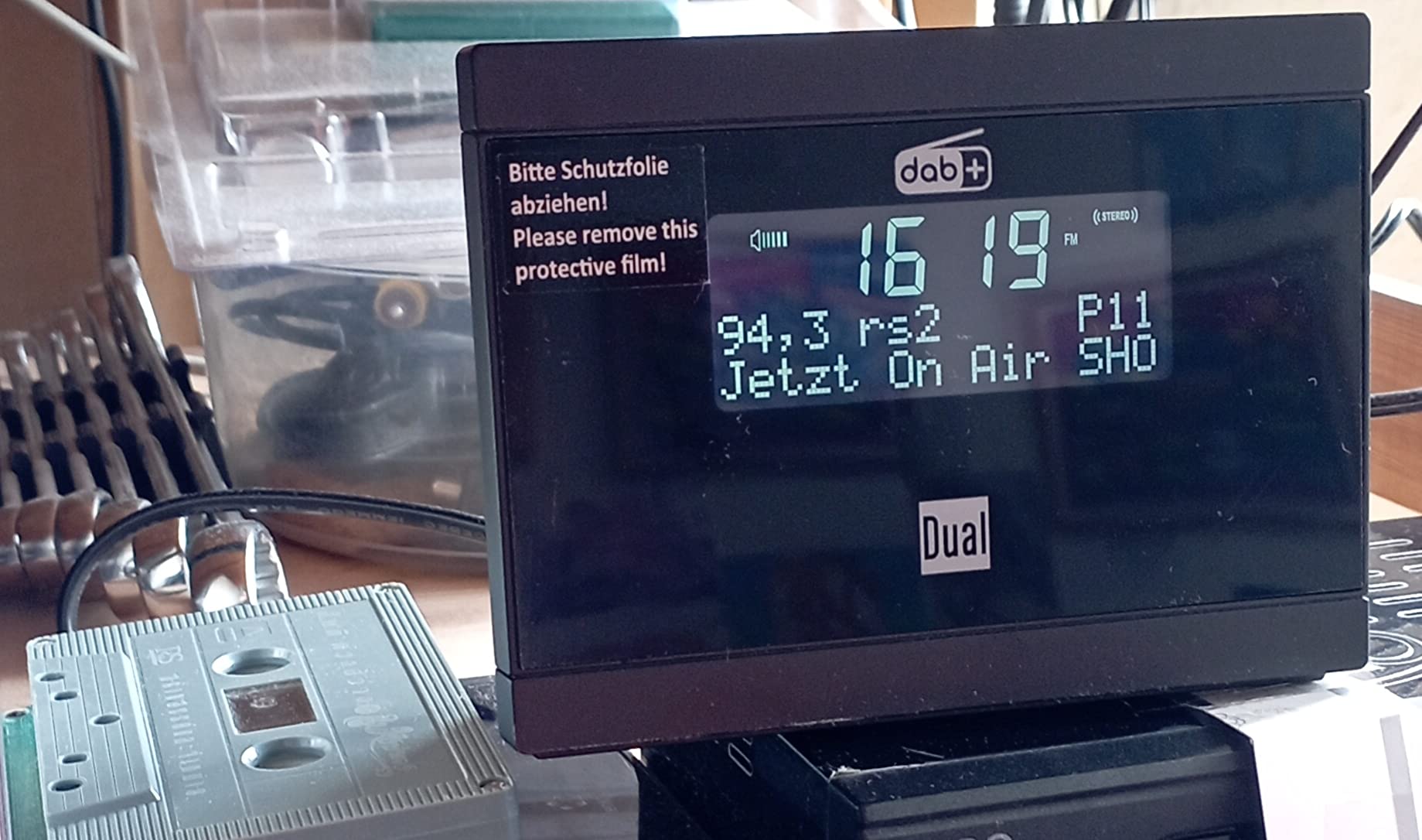 Dual DAB 2 A Digital-Radio Adapter mit Fernbedienung (LCD-Display, DAB ...