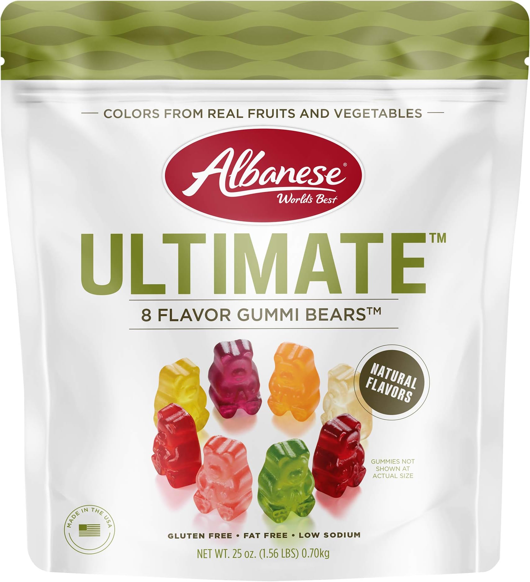 Amazon.com : Happy Yummies Worlds Best Tasting Gourmet Gummies 21 ...