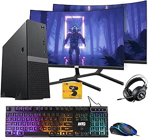 Amazon.com: TechMagnet Gaming Desktop PC Intel Core i5 8th Gen, Heera, RX 550, 16GB RAM, 512GB ...