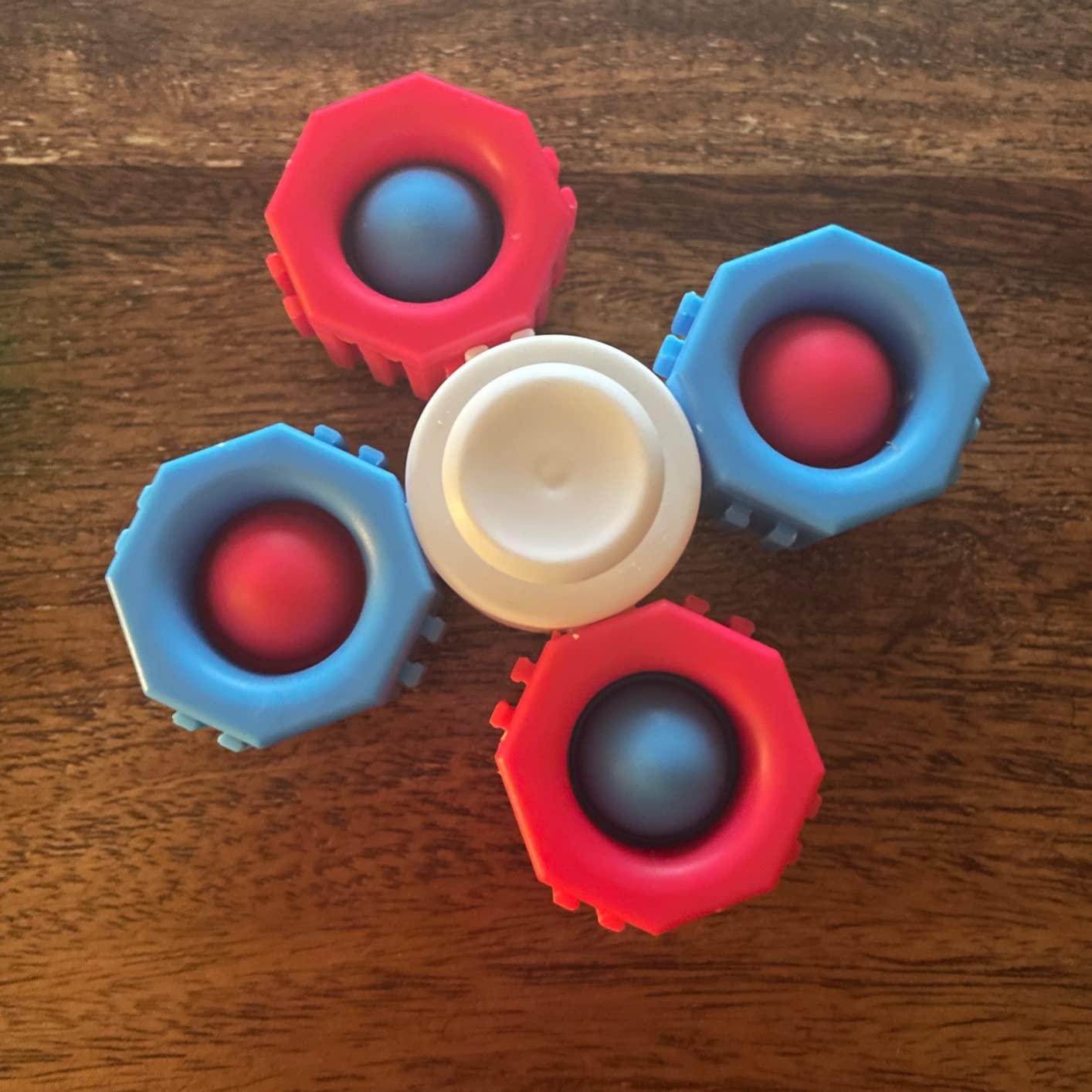 abeec Pop Spinnerz – Fidget Collection Includes 8 Pop Spinners to Connect, Pop & Spin – Sensory ...