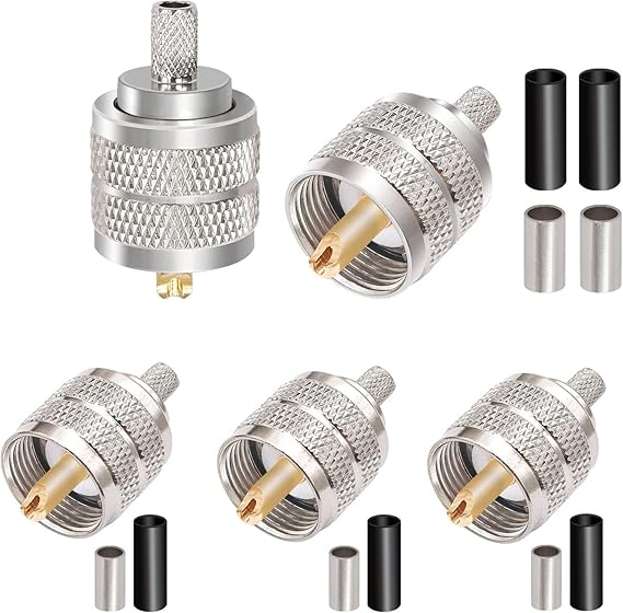 Taiss BNC Crimp tool with 10PCS BNC Connector,Coax Coaxial BNC Crimping ...