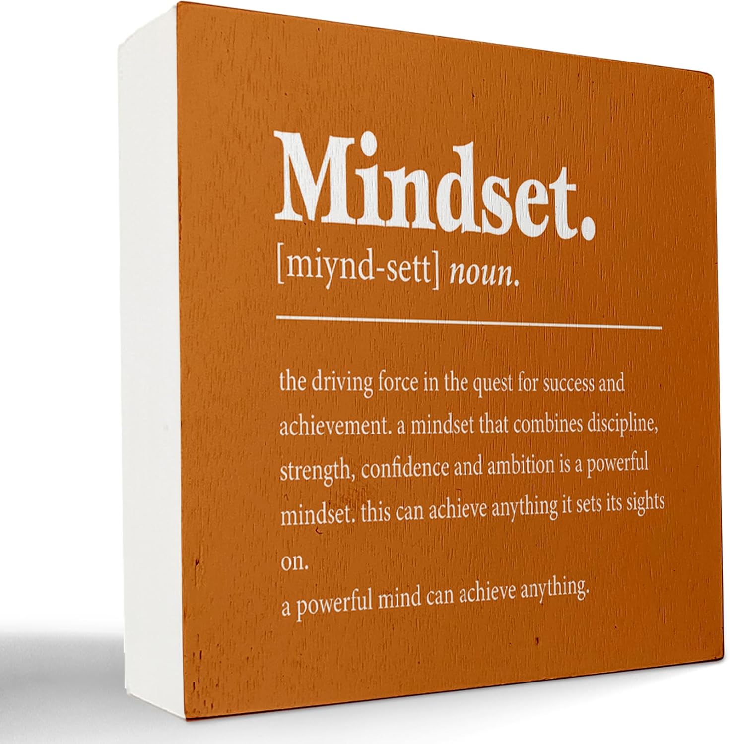 Amazon.com: kunlisa Motivational Home Office Desk Decor,Positive ...