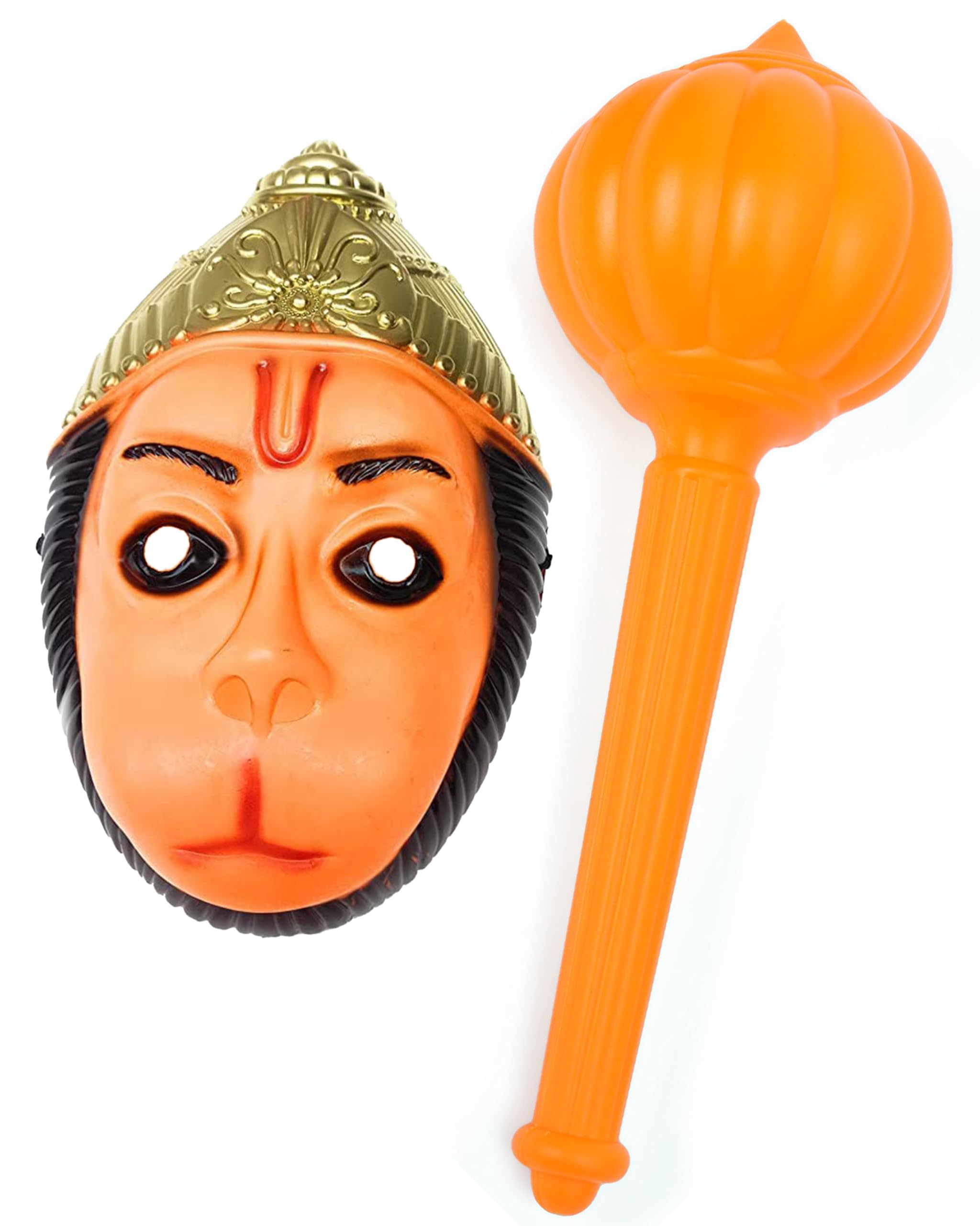 Buy Toyshine Festival Combo Of God Role Play Hanuman Ji Face Mask with ...