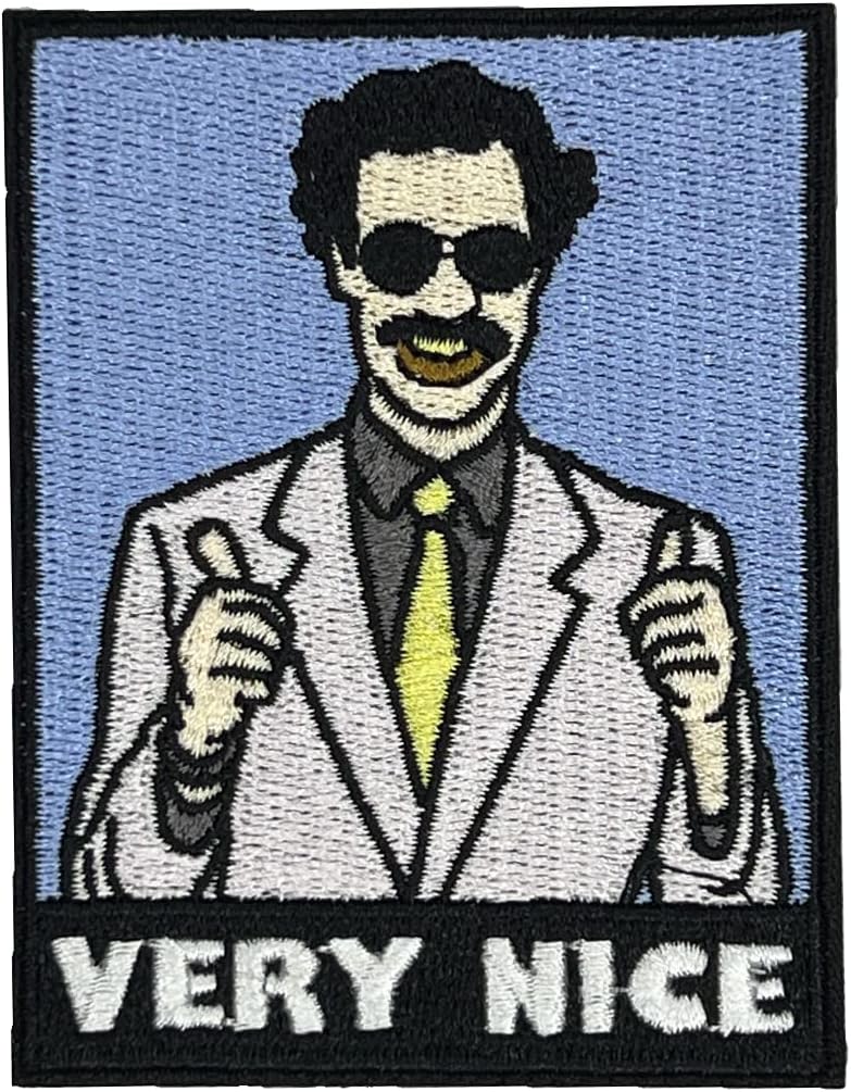 Amazon.com: Very Nice, FILSEF, Morale Patch, Meme Patch, Morale Patch ...