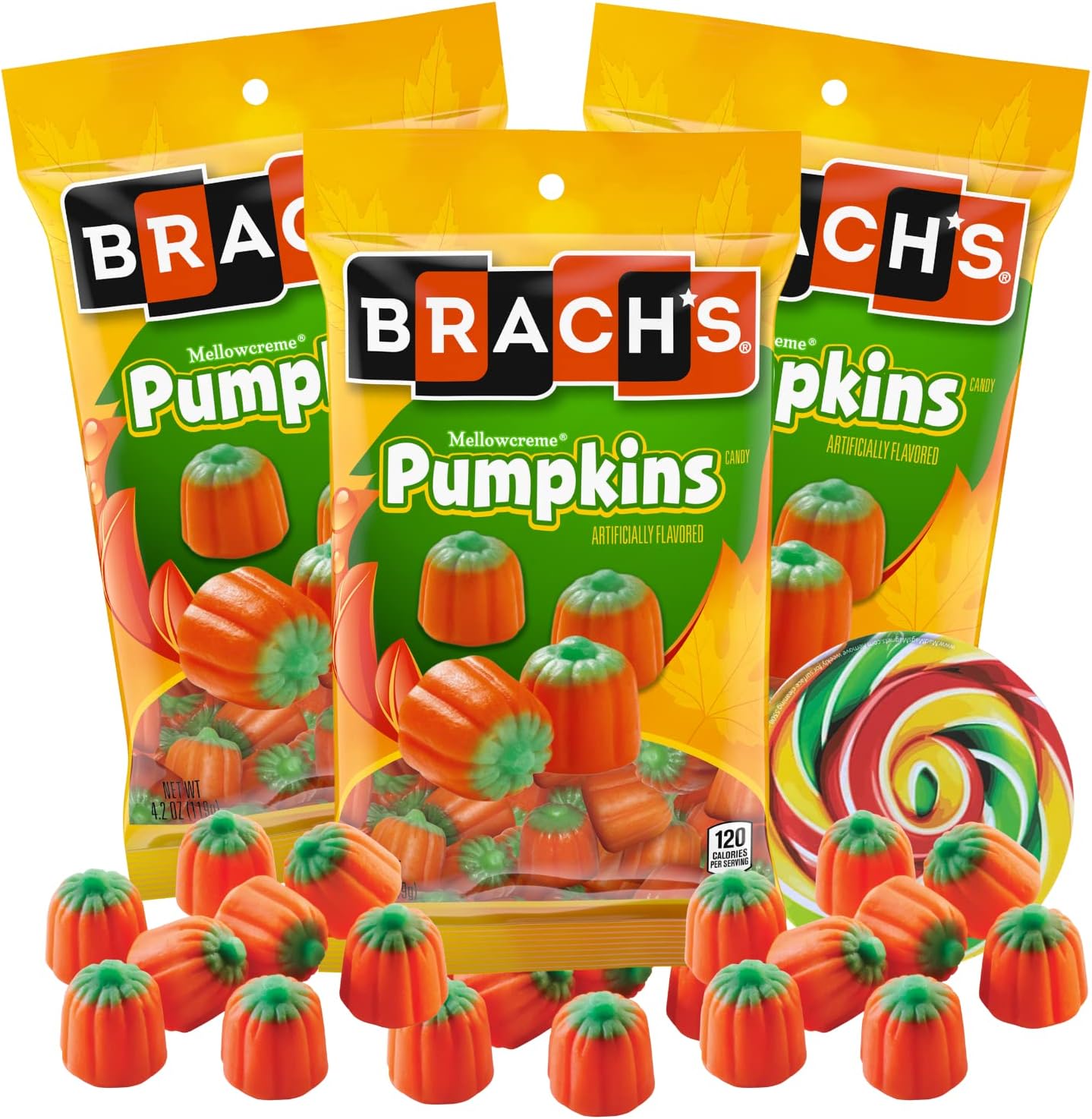 Amazon.com: Classic Candy Corn Individual Packages, Mellowcreme Candies ...