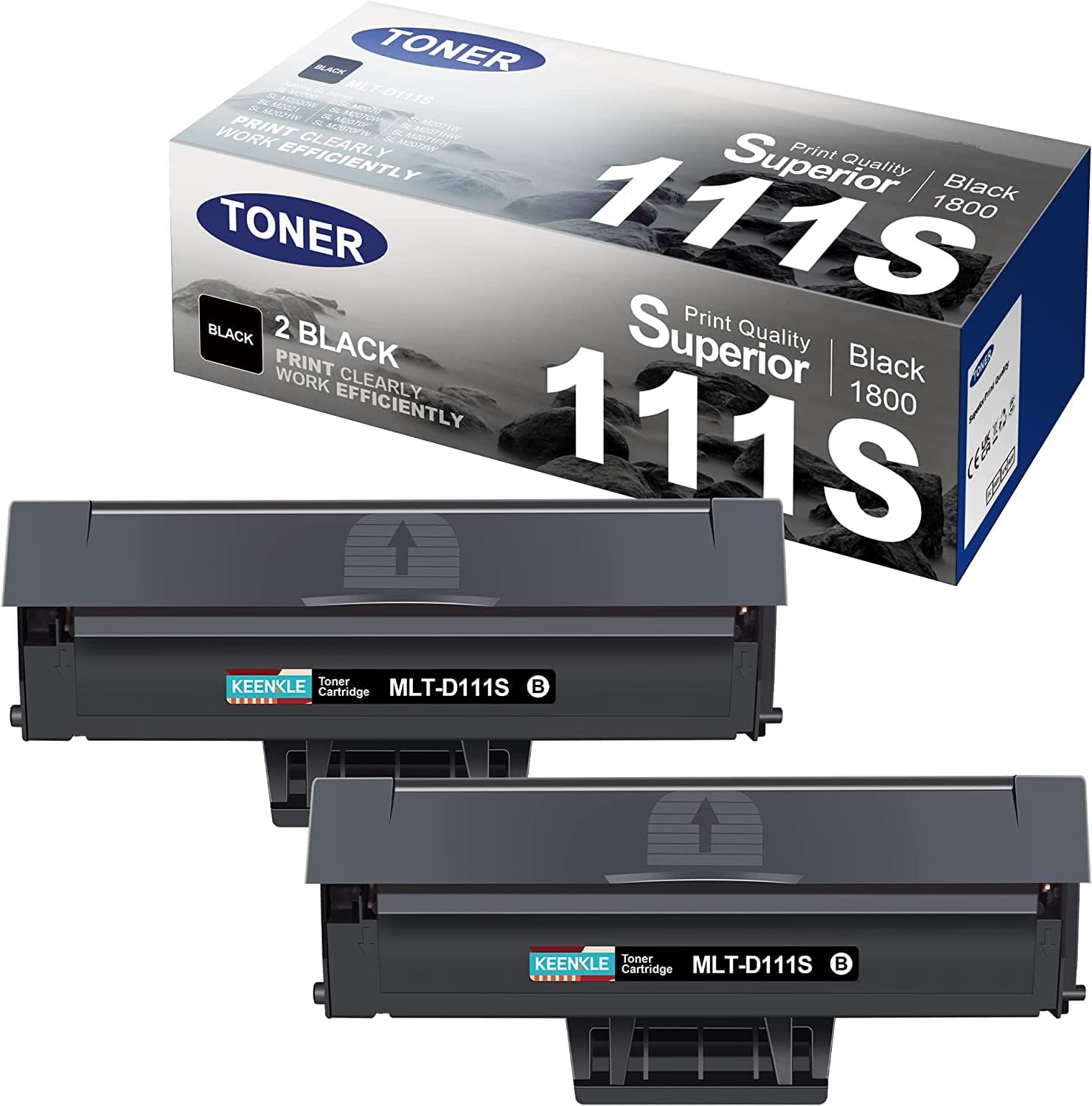 MLT-D111S Compatible Cartouche de Toner Remplacement pour Samsung D111S ...