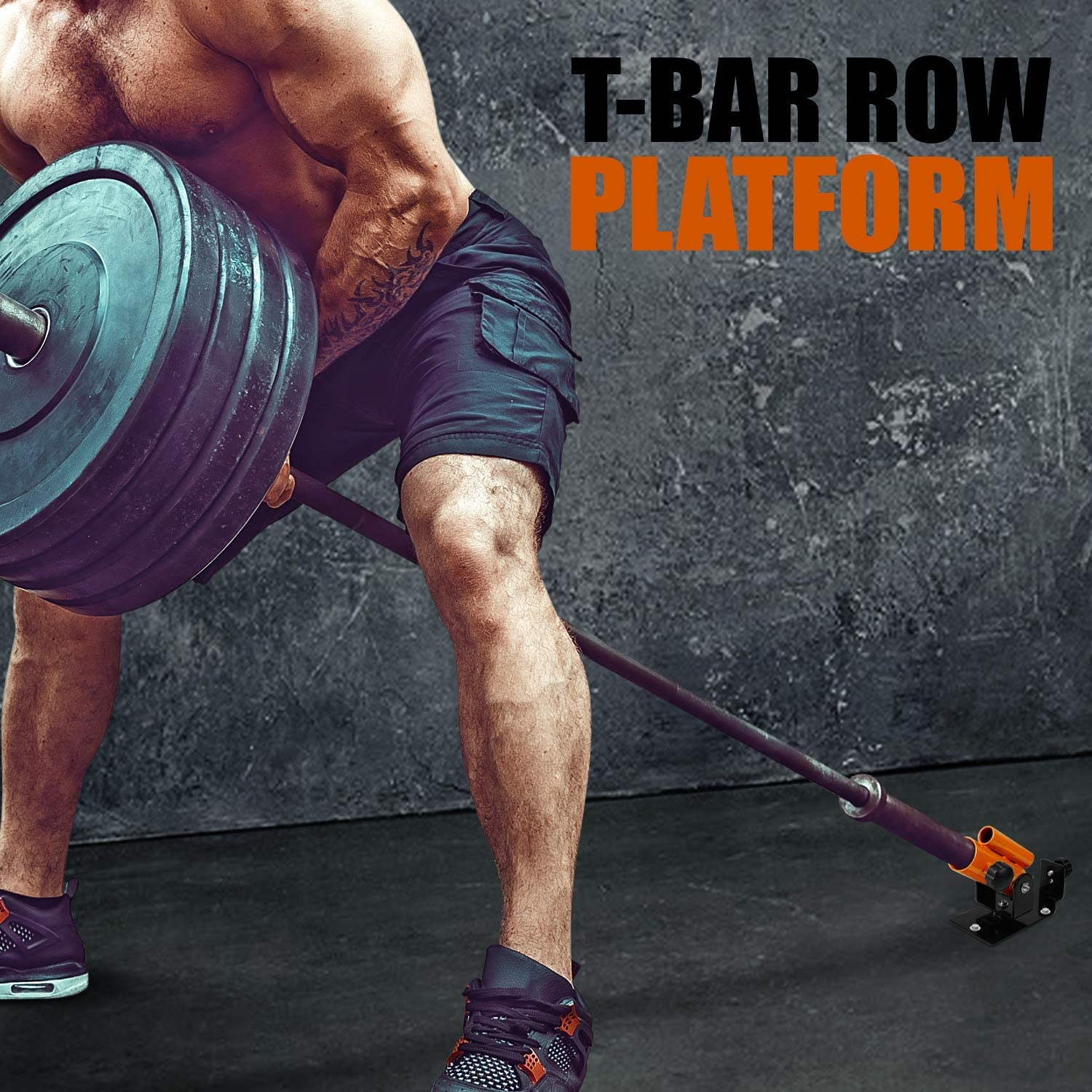 Snapklik.com : Yes4All 360 Swivel T-Bar Row Platform - Landmine Handle ...