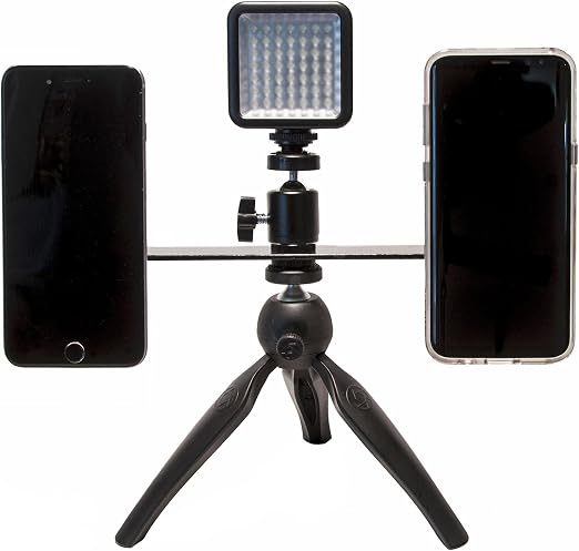 Amazon.com: Livestream Gear - Dual Device Mounting Bar for Live Stream ...