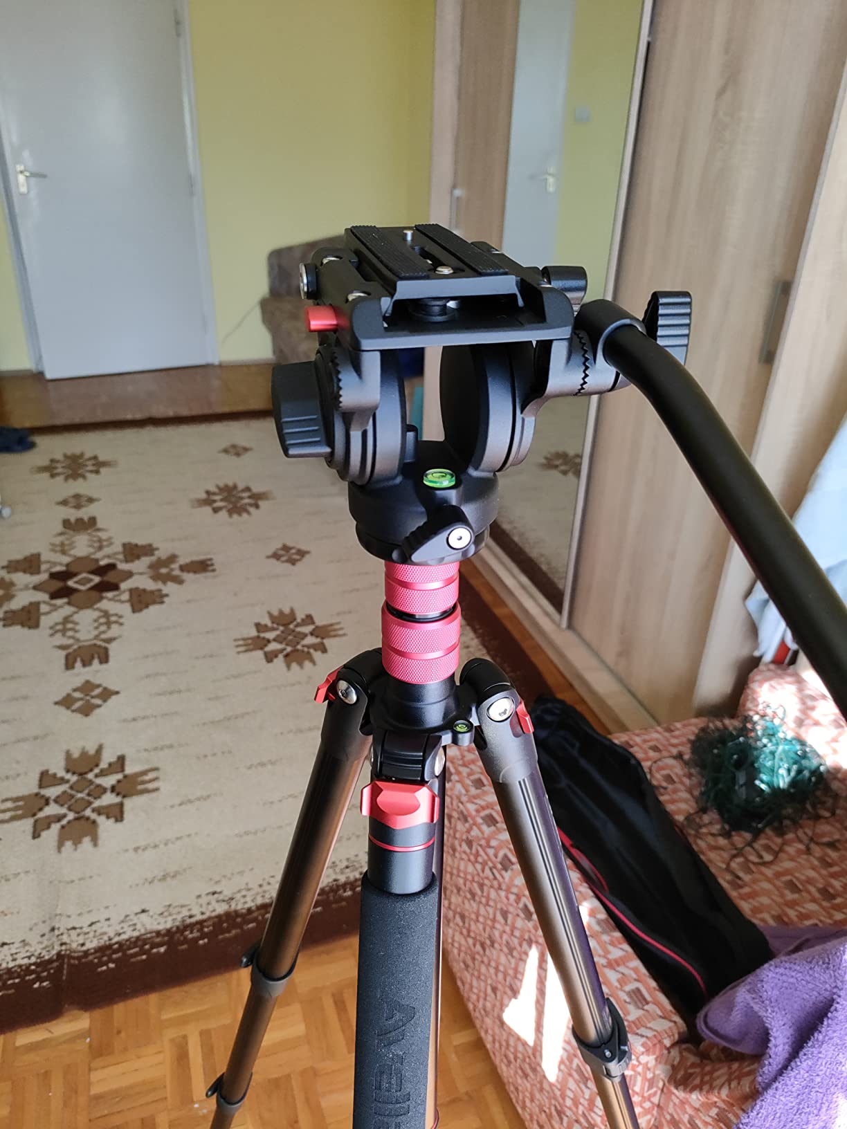 $15/mo - Finance Avella A154P Video Tripod, Video Camera Tripod Monopod ...