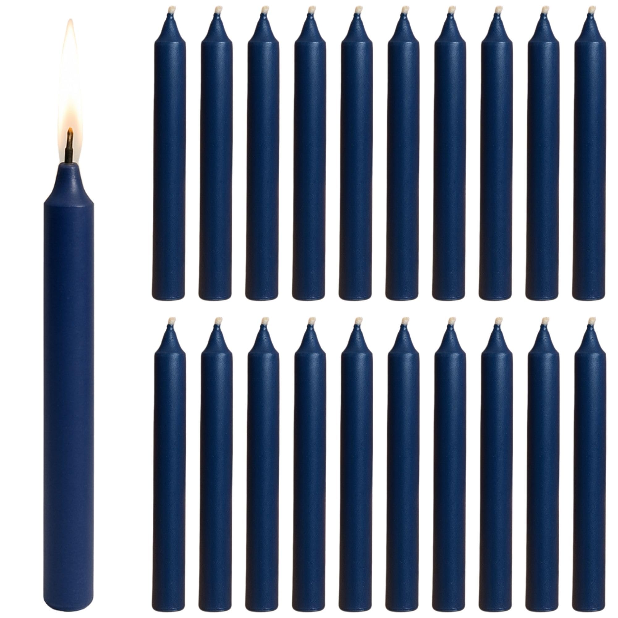 Purple Candles Biedermann & Sons Chime Or s 20-Count Box, Dark Blue, 4 ...