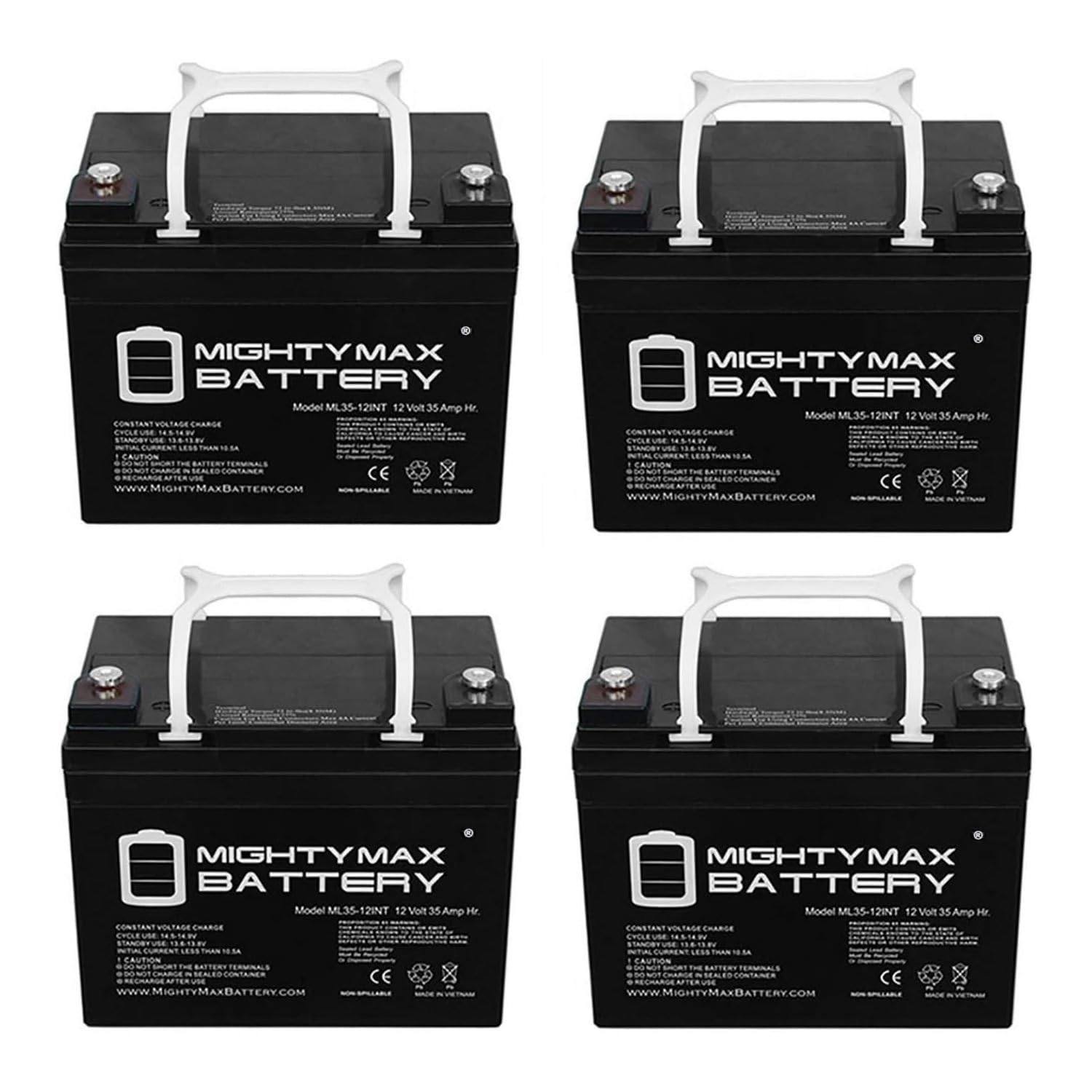 Amazon.com: Mighty Max Battery 12V 35AH INT Battery Replaces Pride ...