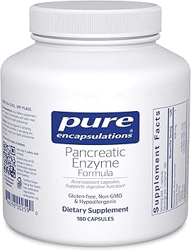 Amazon.com: Pure Encapsulations Pancreatic Enzyme Formula - Digestive ...