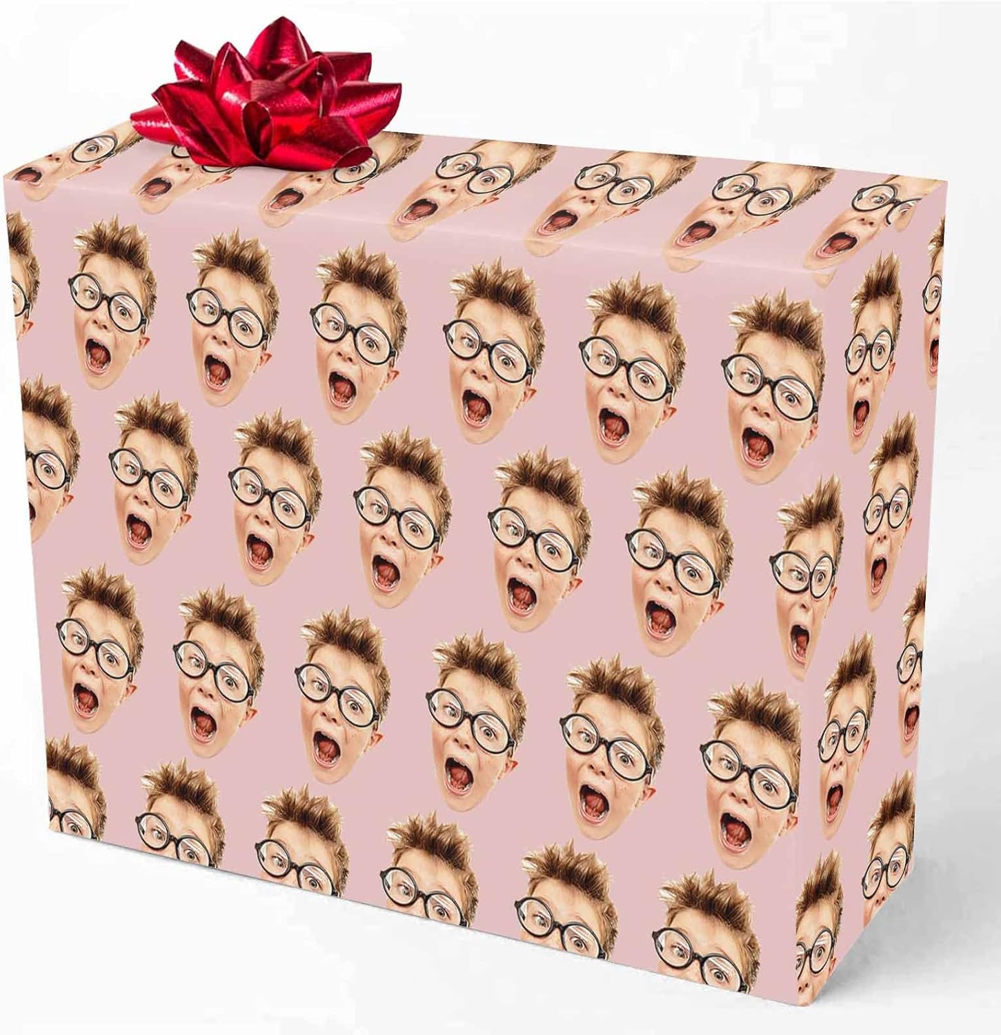 Amazon.com: MyPupSocks Customized Face Wrapping Paper, Personalized ...