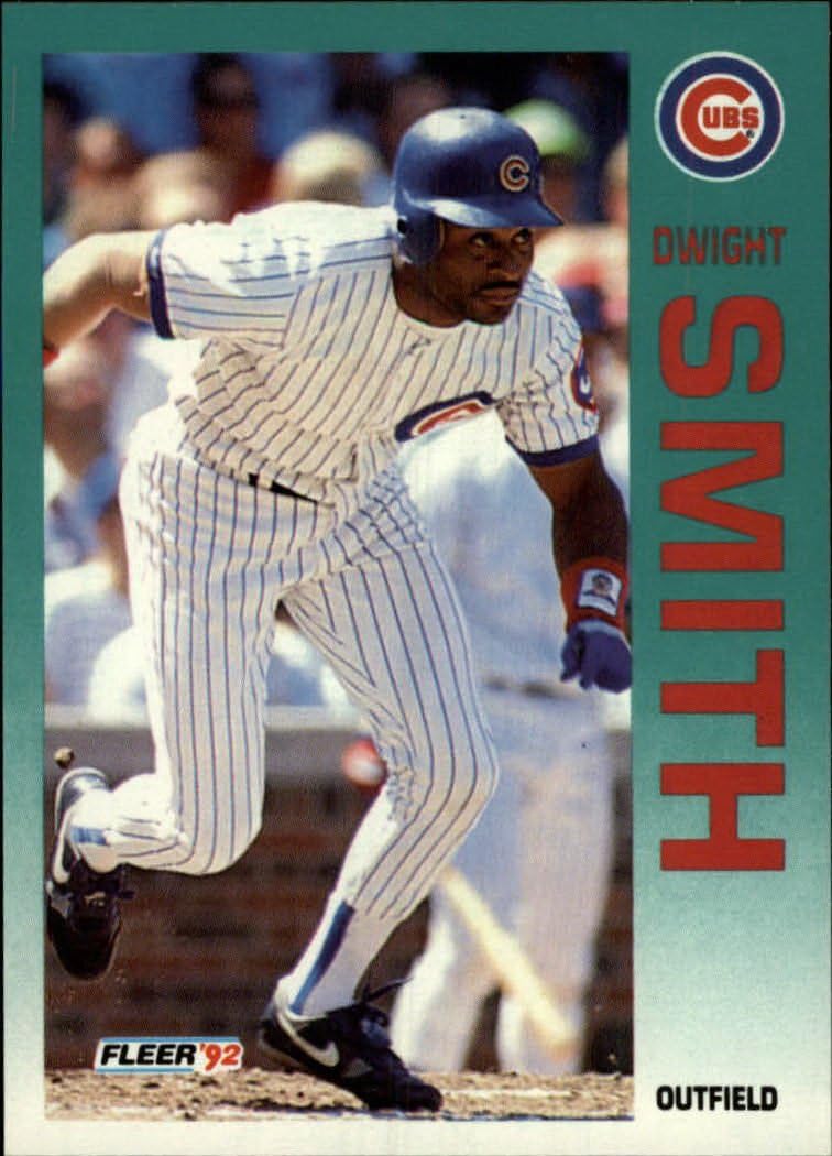 Amazon.com: 1992 Fleer Baseball Card #392 Dwight Smith : Collectibles ...