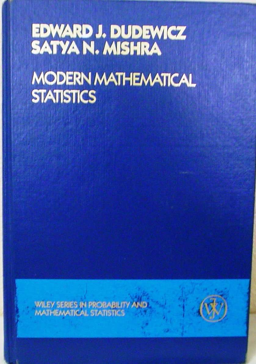 Buy Modern Mathematical Statistics (Wiley Series in Probability and ...