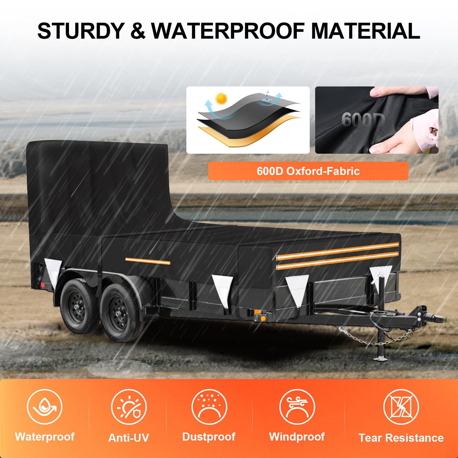 Utility Trailer Storage Covers Protect Your Vehicle With Durable