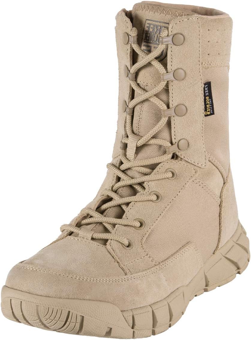 Amazon.com: FREE SOLDIER Men’s 8 Inch Tactical Side Zip Boots Military ...