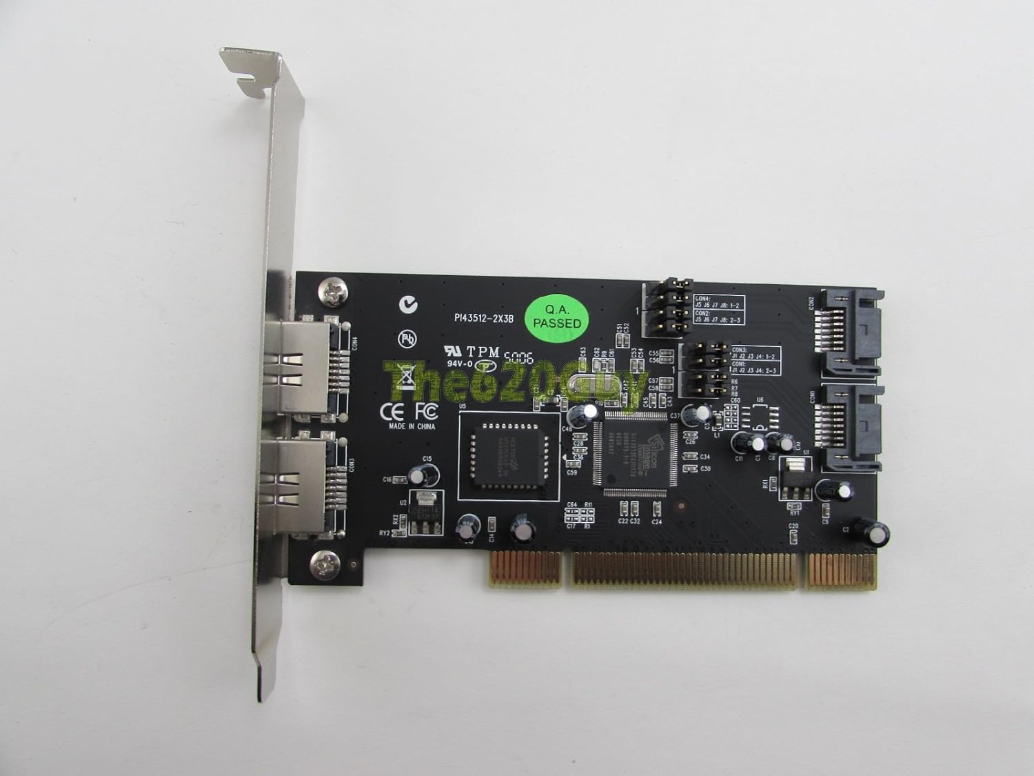 Amazon.com: Silicon Graphics PI43512-2X3B PCI Internal SATA External ...