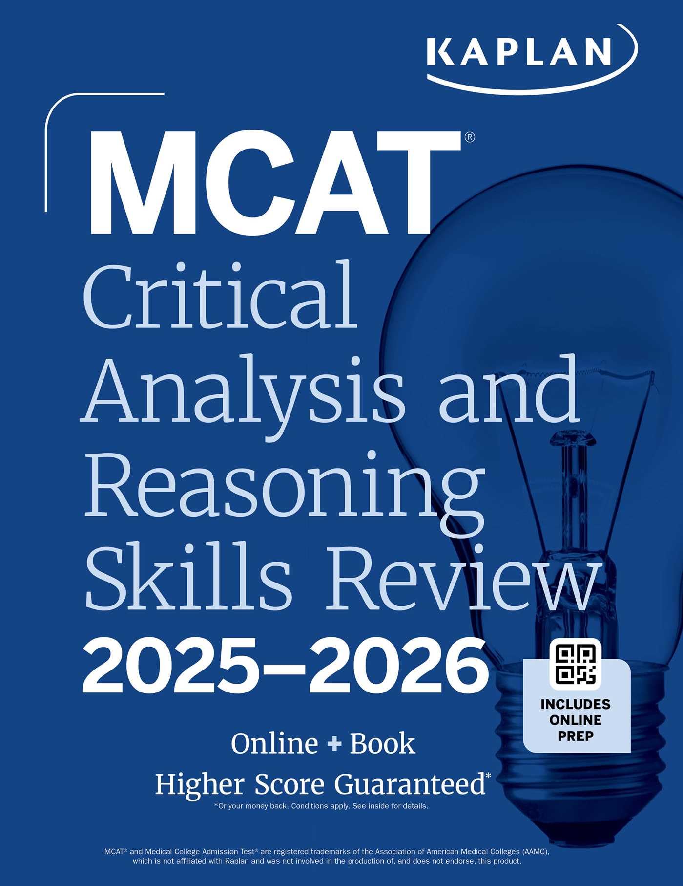 MCAT Critical Analysis and Reasoning Skills Review 2025-2026: Online ...