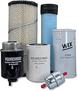 Amazon.com: HERO Maintenance Filter Kit For John Deere CT322 Compact ...
